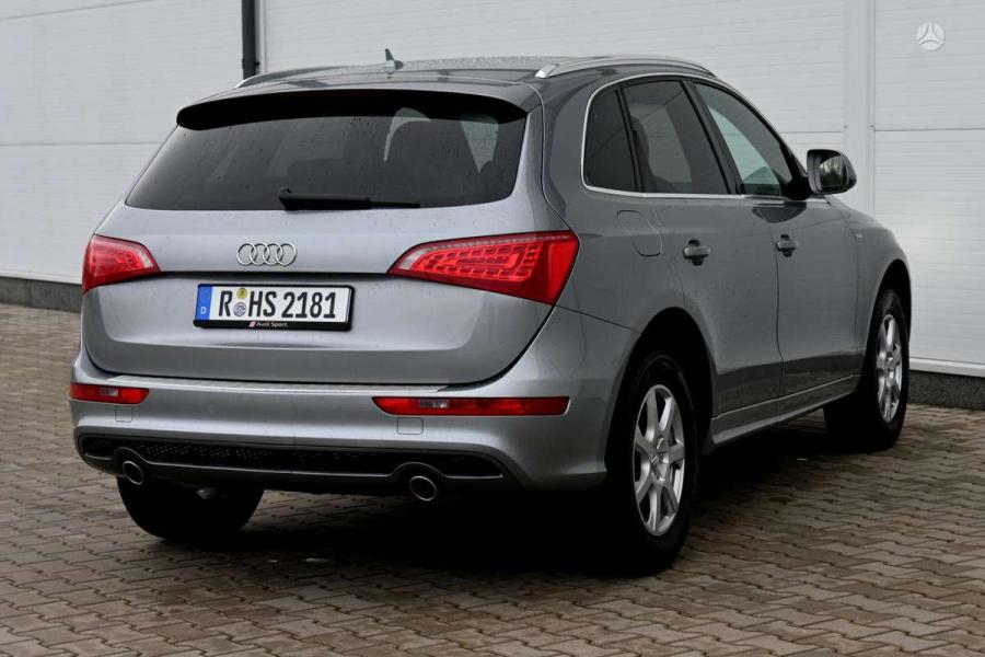 Pelēks Audi Q5 2009 Kretinga, ar dzinēja tilpumu 2.97 L un nobraukumu 292 tūkst. km par 9799 €, foto 7 vietnē AUTOMOTO.COM.LV