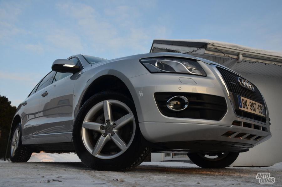 Pelēks Audi Q5 2009 Kauņa, ar dzinēja tilpumu 2.00 L un nobraukumu 235 tūkst. km par 8950 €, foto 16 vietnē AUTOMOTO.COM.LV