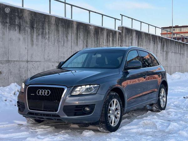 Grey Audi Q5 2009 in Vilnius, with an engine capacity of 1.98 L and mileage of 183 thousand km for 6500 €, photo 3 on AUTOMOTO.COM.LV