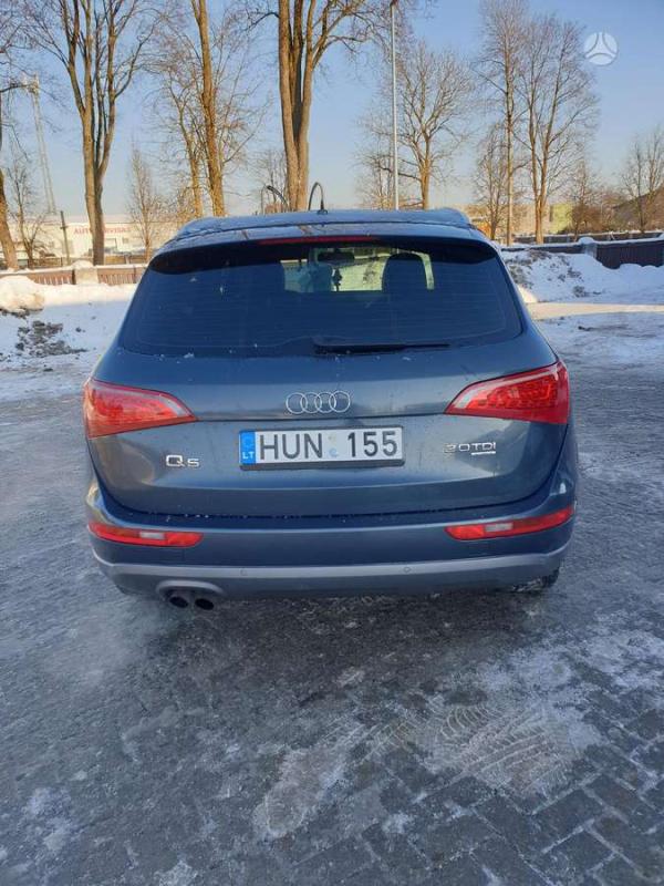 Pelēks Audi Q5 2009 Tauragė, ar dzinēja tilpumu 1.97 L un nobraukumu 263 tūkst. km par 7600 €, foto 6 vietnē AUTOMOTO.COM.LV
