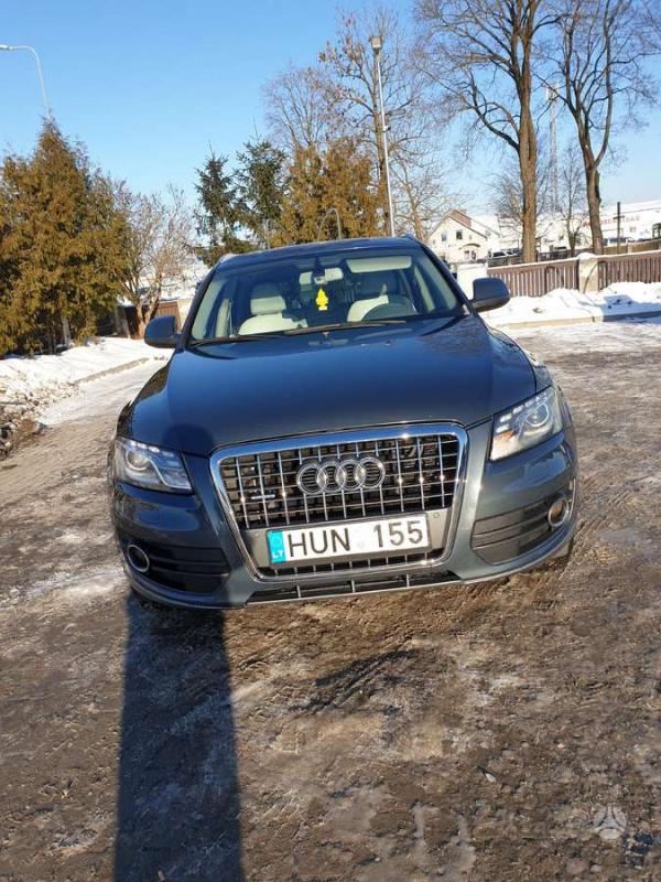 Pelēks Audi Q5 2009 Tauragė, ar dzinēja tilpumu 1.97 L un nobraukumu 263 tūkst. km par 7600 €, foto 10 vietnē AUTOMOTO.COM.LV
