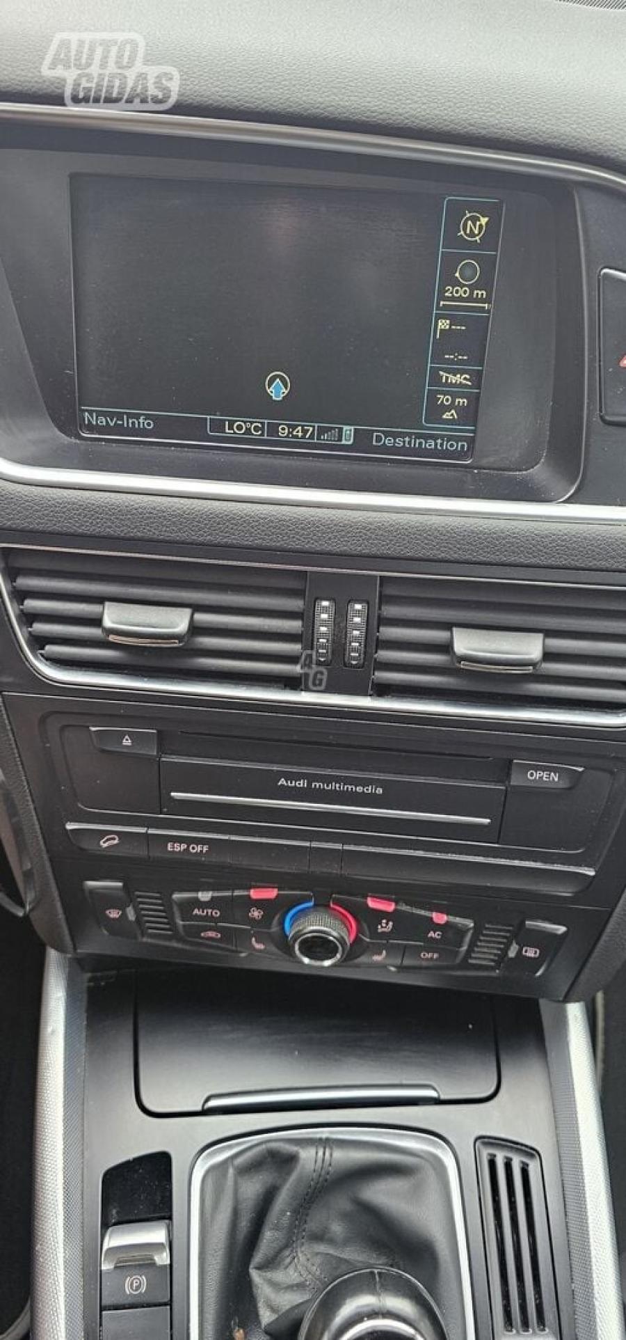 Pelēks Audi Q5 2009 Kauņa, ar dzinēja tilpumu 2.00 L un nobraukumu 277 tūkst. km par 8800 €, foto 25 vietnē AUTOMOTO.COM.LV