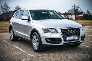 Grey Audi Q5 2009 in Riga, with an engine capacity of 3.00 L and mileage of 0 thousand km for 7990 €, photo 4 on AUTOMOTO.COM.LV