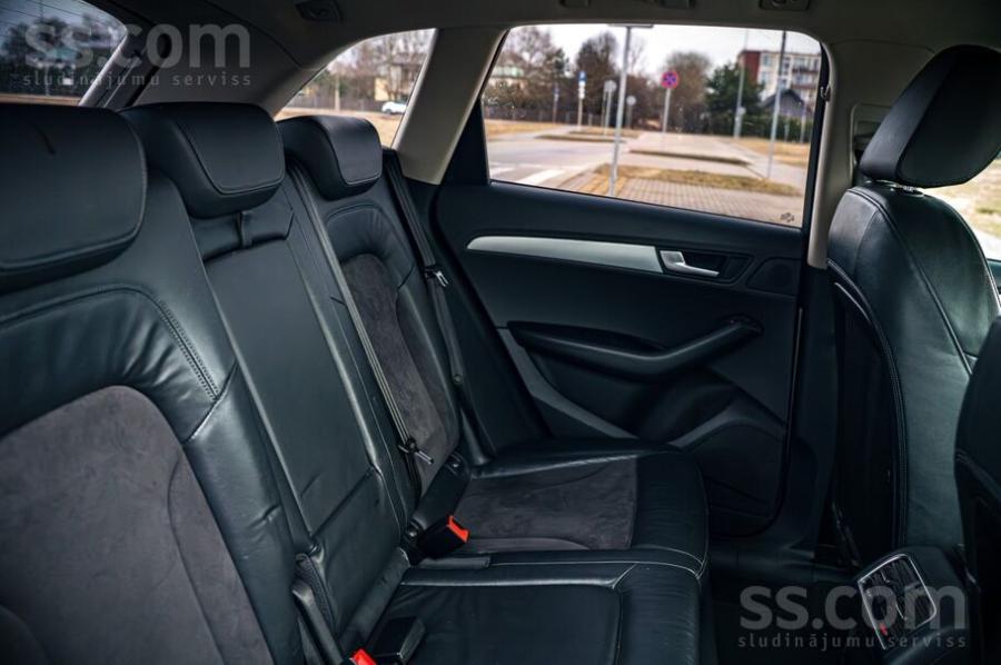 Grey Audi Q5 2009 in Riga, with an engine capacity of 3.00 L and mileage of 0 thousand km for 7990 €, photo 14 on AUTOMOTO.COM.LV