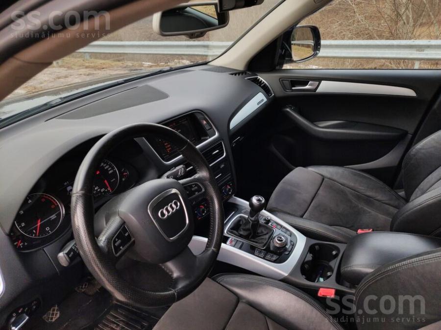 Серый Ауди Ку 5 2009 в Талси, объемом двигателя 2.00 л и пробегом 287 тыс. км за 11200 €, фото 12 на AUTOMOTO.COM.LV