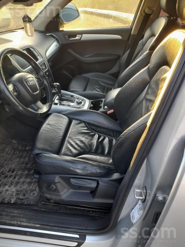 Grey Audi Q5 2009 in Ogre, with an engine capacity of 3.00 L and mileage of 317 thousand km for 6900 €, photo 7 on AUTOMOTO.COM.LV
