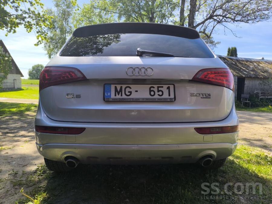 Pelēks Audi Q5 2009 Liepāja, ar dzinēja tilpumu 3.00 L un nobraukumu 360 tūkst. km par 6900 €, foto 6 vietnē AUTOMOTO.COM.LV