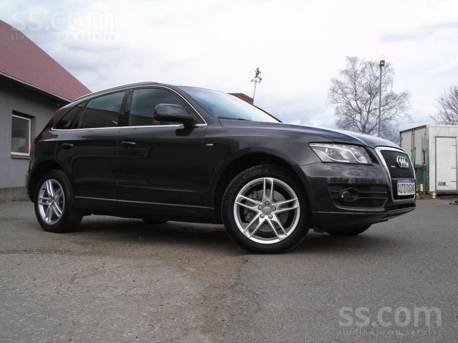 Grey Audi Q5 2009 in Riga, with an engine capacity of 3.00 L and mileage of 0 thousand km for 10750 €, photo 1 on AUTOMOTO.COM.LV