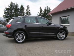 Grey Audi Q5 2009 in Riga, with an engine capacity of 3.00 L and mileage of 0 thousand km for 10750 €, photo 4 on AUTOMOTO.COM.LV
