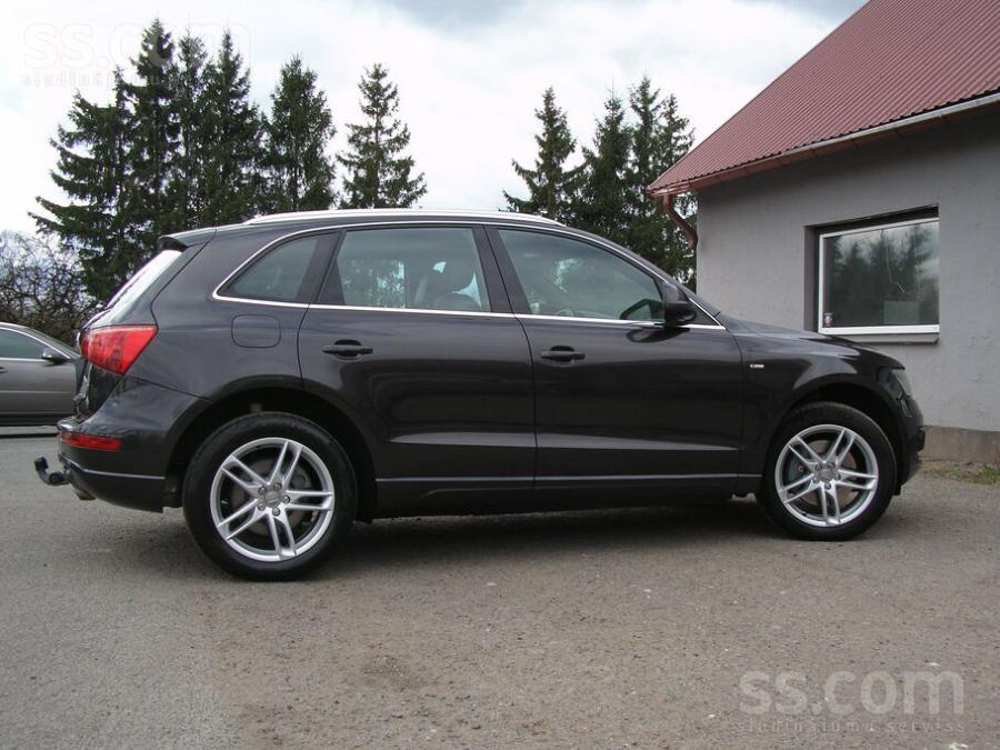 Grey Audi Q5 2009 in Riga, with an engine capacity of 3.00 L and mileage of 0 thousand km for 10750 €, photo 4 on AUTOMOTO.COM.LV