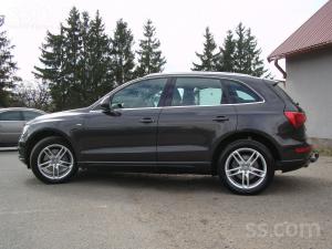 Grey Audi Q5 2009 in Riga, with an engine capacity of 3.00 L and mileage of 0 thousand km for 10750 €, photo 5 on AUTOMOTO.COM.LV