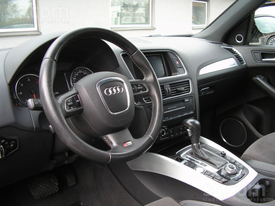 Grey Audi Q5 2009 in Riga, with an engine capacity of 3.00 L and mileage of 0 thousand km for 10750 €, photo 18 on AUTOMOTO.COM.LV