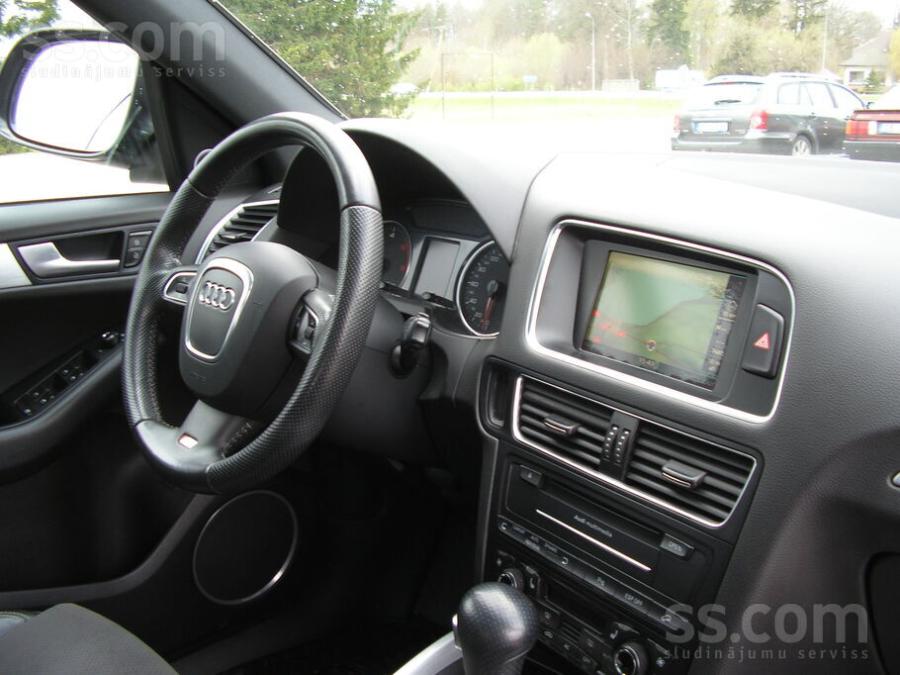 Grey Audi Q5 2009 in Riga, with an engine capacity of 3.00 L and mileage of 0 thousand km for 10750 €, photo 30 on AUTOMOTO.COM.LV