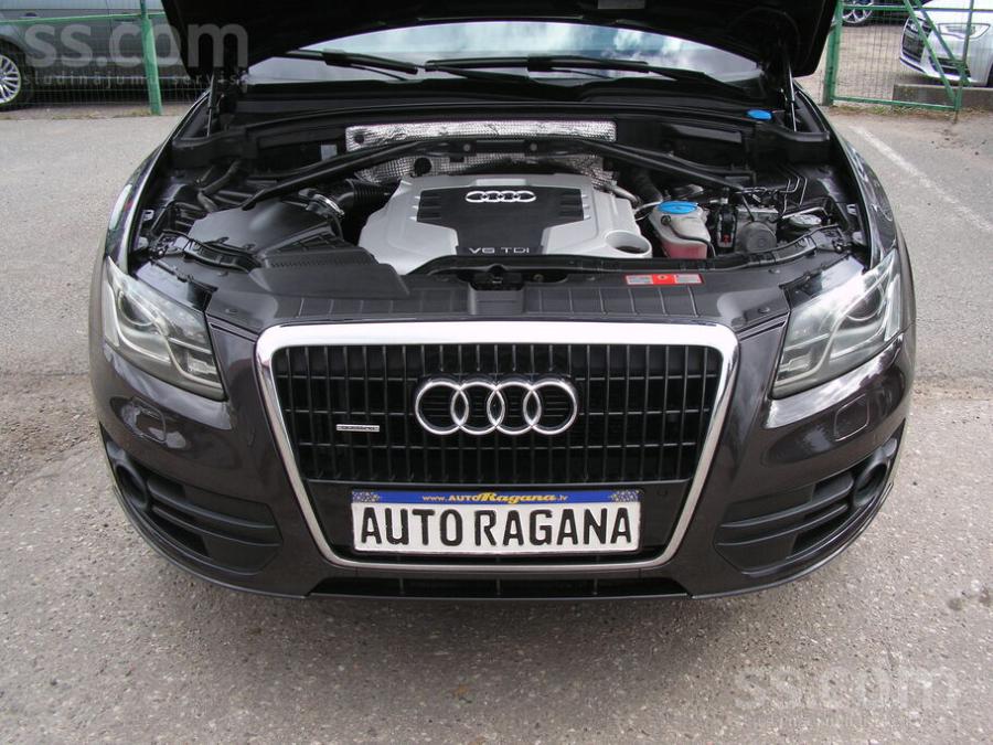 Grey Audi Q5 2009 in Riga, with an engine capacity of 3.00 L and mileage of 0 thousand km for 10750 €, photo 33 on AUTOMOTO.COM.LV