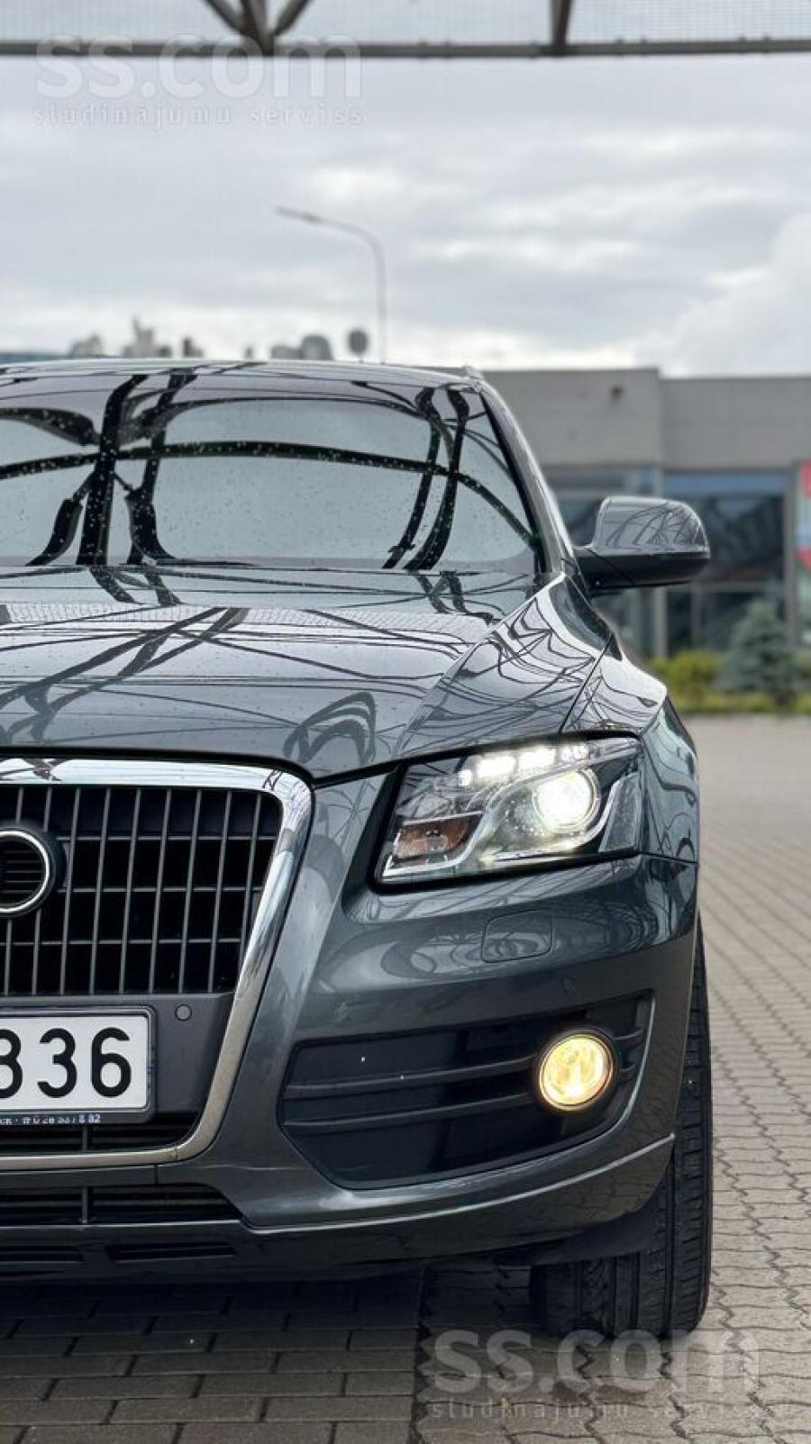 Grey Audi Q5 2009 in Riga, with an engine capacity of 3.00 L and mileage of 356 thousand km for 8600 €, photo 33 on AUTOMOTO.COM.LV