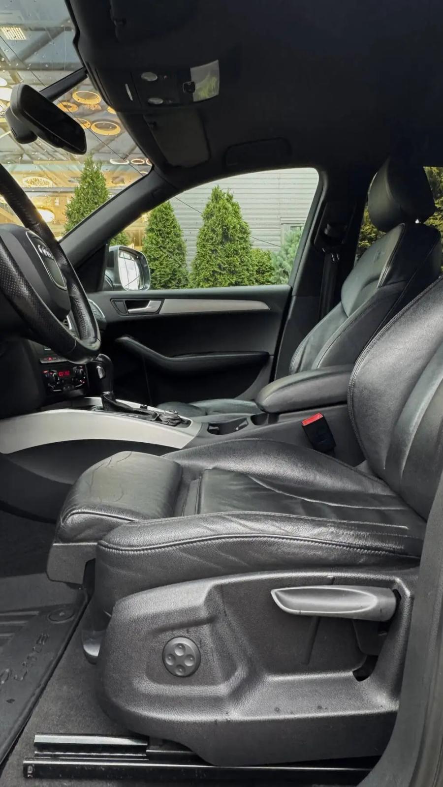 Grey Audi Q5 2009 in Riga, with an engine capacity of 3.00 L and mileage of 356 thousand km for 8600 €, photo 14 on AUTOMOTO.COM.LV