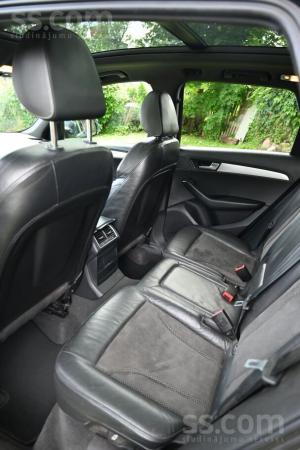 Grey Audi Q5 2009 in Cesis, with an engine capacity of 3.00 L and mileage of 335 thousand km for 8500 €, photo 8 on AUTOMOTO.COM.LV