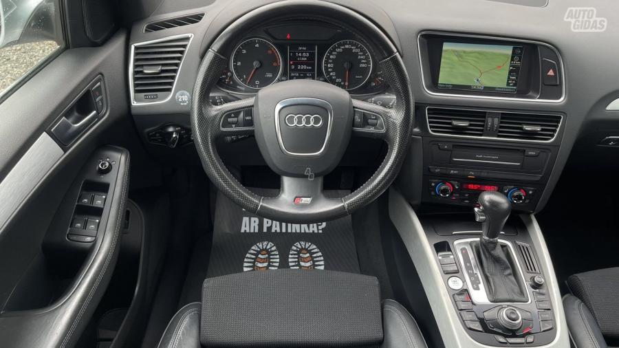 Grey Audi Q5 2009 in Marijampole, with an engine capacity of 3.00 L and mileage of 265 thousand km for 8850 €, photo 17 on AUTOMOTO.COM.LV
