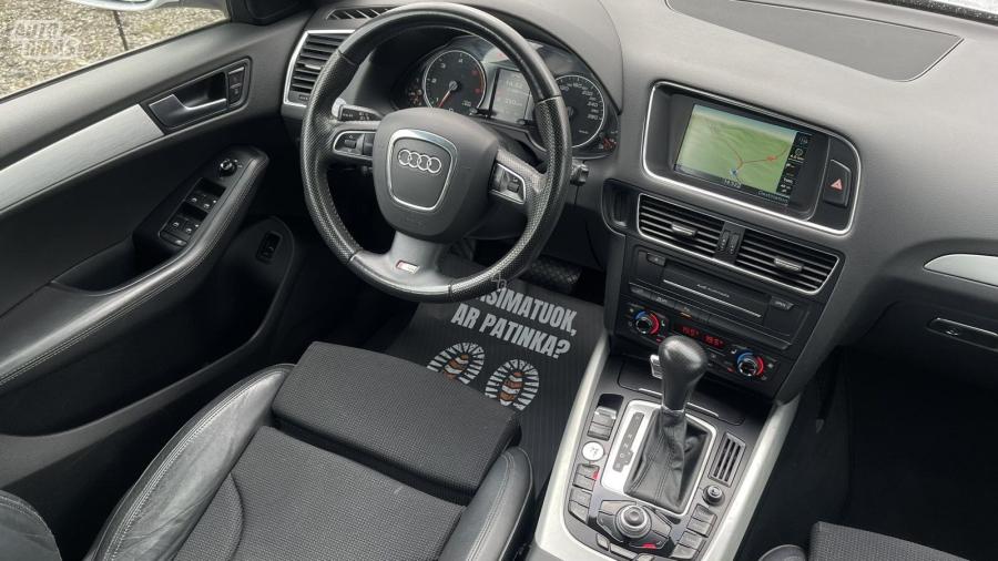 Grey Audi Q5 2009 in Marijampole, with an engine capacity of 3.00 L and mileage of 265 thousand km for 8850 €, photo 18 on AUTOMOTO.COM.LV