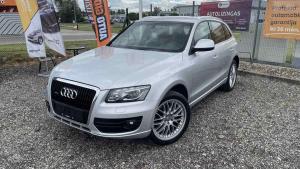 Pelēks Audi Q5 2009 Marijampole, ar dzinēja tilpumu 2.97 L un nobraukumu 265 tūkst. km par 8850 €, foto  vietnē AUTOMOTO.COM.LV