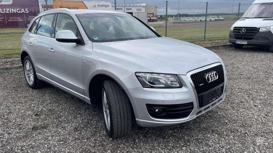 Pelēks Audi Q5 2009 Marijampole, ar dzinēja tilpumu 2.97 L un nobraukumu 265 tūkst. km par 8850 €, foto 9 vietnē AUTOMOTO.COM.LV