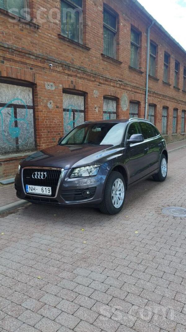 Pelēks Audi Q5 2009 Kuldīga, ar dzinēja tilpumu 3.00 L un nobraukumu 286 tūkst. km par 9200 €, foto 1 vietnē AUTOMOTO.COM.LV