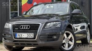 Pelēks Audi Q5 2009 Rīga, ar dzinēja tilpumu 3.00 L un nobraukumu 321 tūkst. km par 6950 €, foto  vietnē AUTOMOTO.COM.LV
