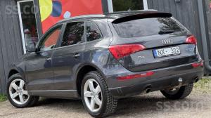 Grey Audi Q5 2009 in Riga, with an engine capacity of 3.00 L and mileage of 321 thousand km for 6950 €, photo 5 on AUTOMOTO.COM.LV