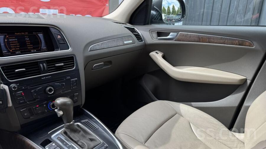 Grey Audi Q5 2009 in Riga, with an engine capacity of 3.00 L and mileage of 321 thousand km for 6950 €, photo 8 on AUTOMOTO.COM.LV