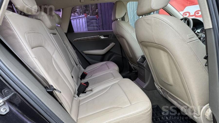 Grey Audi Q5 2009 in Riga, with an engine capacity of 3.00 L and mileage of 321 thousand km for 6950 €, photo 10 on AUTOMOTO.COM.LV