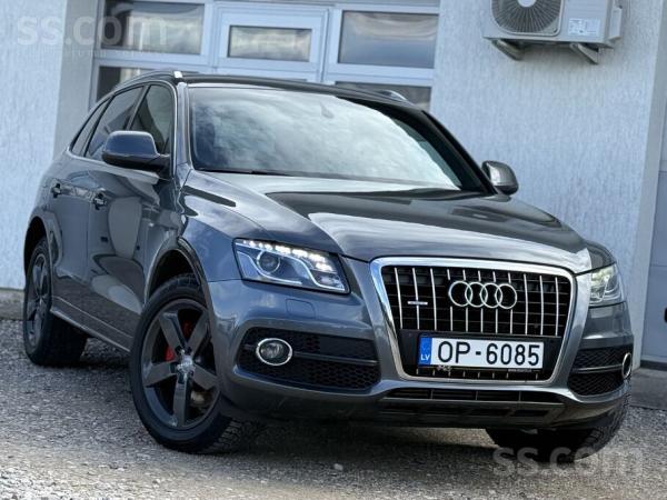 Grey Audi Q5 2009 in Tukums, with an engine capacity of 3.00 L and mileage of 312 thousand km for 9500 €, photo 1 on AUTOMOTO.COM.LV