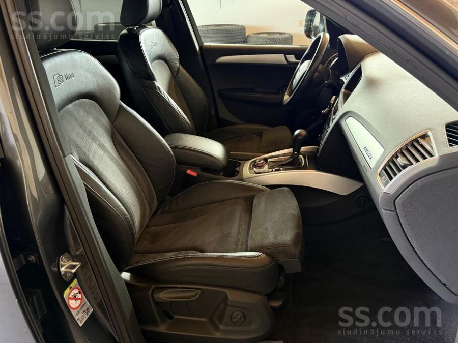 Grey Audi Q5 2009 in Tukums, with an engine capacity of 3.00 L and mileage of 312 thousand km for 9500 €, photo 10 on AUTOMOTO.COM.LV