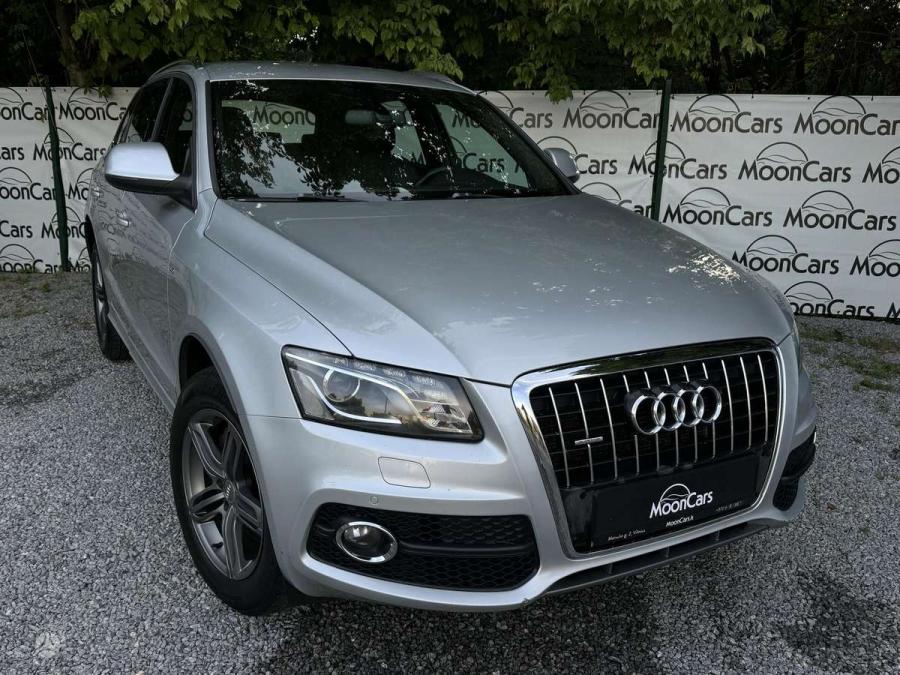 Grey Audi Q5 2009 in Vilnius, with an engine capacity of 2.97 L and mileage of 395 thousand km for 6200 €, photo 5 on AUTOMOTO.COM.LV