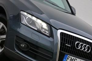Pelēks Audi Q5 2009 Rīga, ar dzinēja tilpumu 3.00 L un nobraukumu 278 tūkst. km par 7600 €, foto  vietnē AUTOMOTO.COM.LV