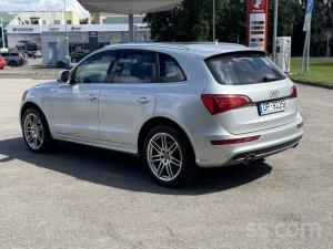 Grey Audi Q5 2009 in Riga, with an engine capacity of 3.00 L and mileage of 340 thousand km for 7390 €, photo 27 on AUTOMOTO.COM.LV