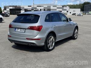 Grey Audi Q5 2009 in Riga, with an engine capacity of 3.00 L and mileage of 340 thousand km for 7390 €, photo 29 on AUTOMOTO.COM.LV