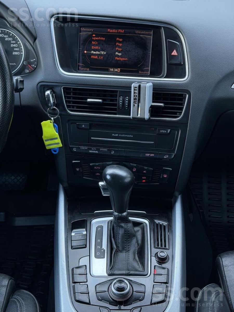 Pelēks Audi Q5 2009 Rīga, ar dzinēja tilpumu 3.00 L un nobraukumu 298 tūkst. km par 5580 €, foto 13 vietnē AUTOMOTO.COM.LV