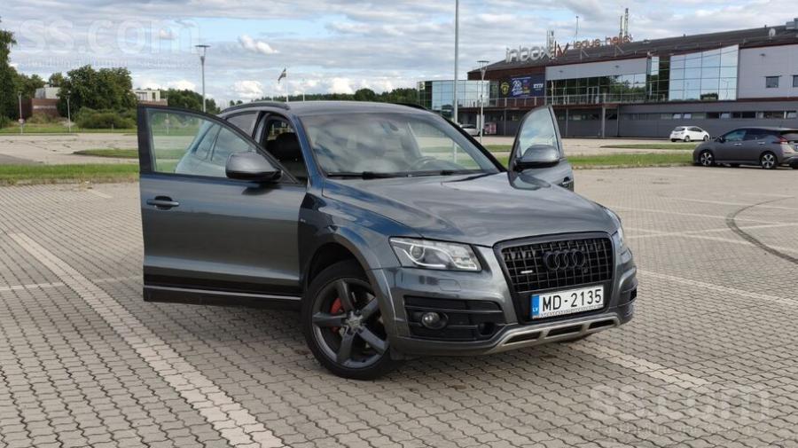 Grey Audi Q5 2009 in Jurmala, with an engine capacity of 3.00 L and mileage of 291 thousand km for 8990 €, photo 1 on AUTOMOTO.COM.LV