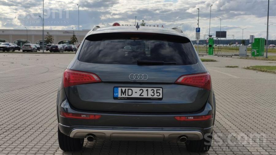 Grey Audi Q5 2009 in Jurmala, with an engine capacity of 3.00 L and mileage of 291 thousand km for 8990 €, photo 5 on AUTOMOTO.COM.LV