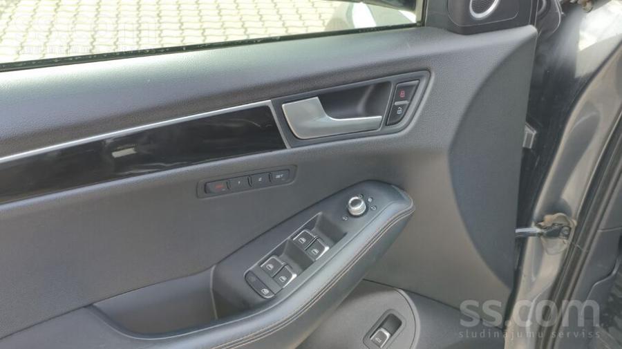 Grey Audi Q5 2009 in Jurmala, with an engine capacity of 3.00 L and mileage of 291 thousand km for 8990 €, photo 14 on AUTOMOTO.COM.LV