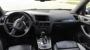 Grey Audi Q5 2009 in Jurmala, with an engine capacity of 3.00 L and mileage of 291 thousand km for 8990 €, photo 17 on AUTOMOTO.COM.LV