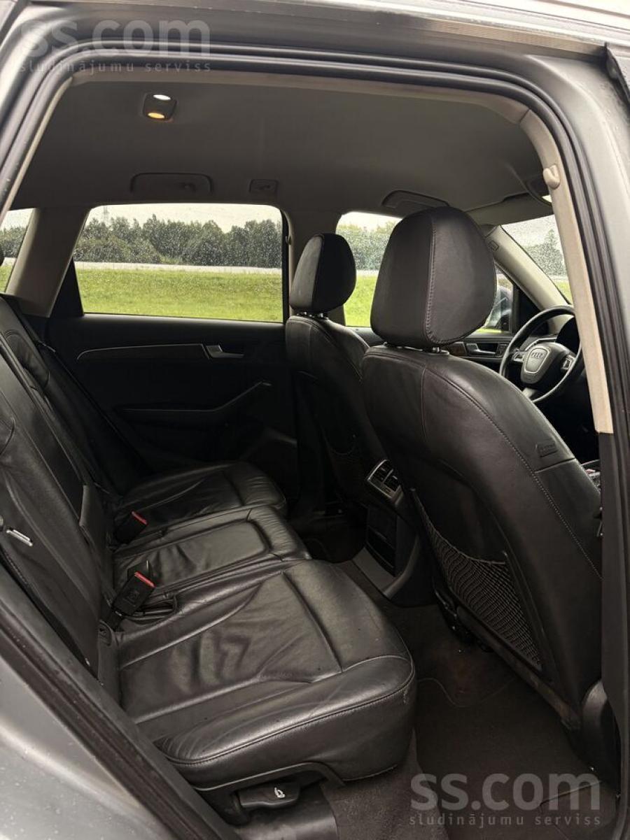 Grey Audi Q5 2009 in Talsi, with an engine capacity of 3.00 L and mileage of 391 thousand km for 5800 €, photo 11 on AUTOMOTO.COM.LV