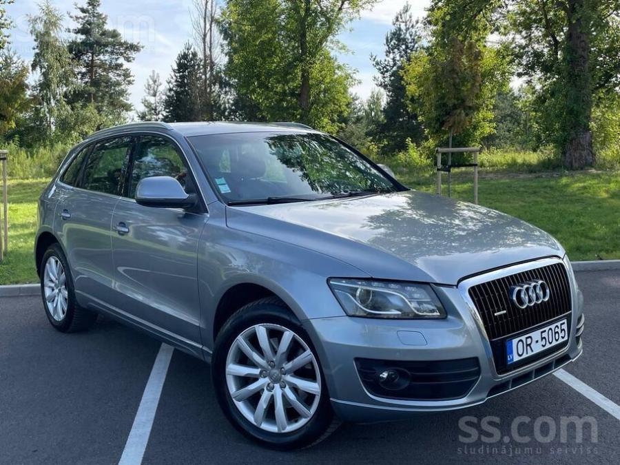 Grey Audi Q5 2009 in Riga, with an engine capacity of 3.00 L and mileage of 290 thousand km for 8590 €, photo 11 on AUTOMOTO.COM.LV