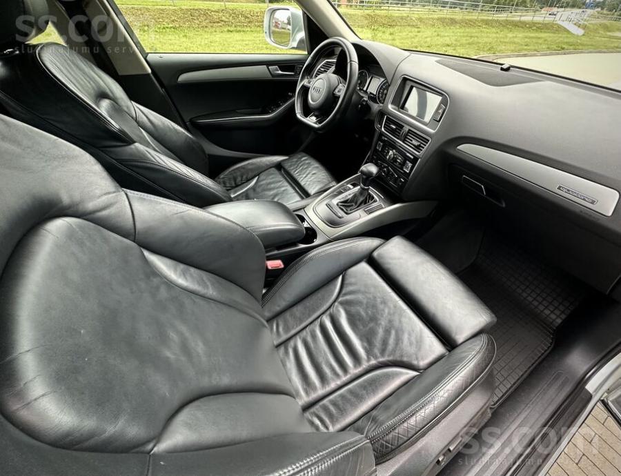 Pelēks Audi Q5 2009 Rēzekne, ar dzinēja tilpumu 3.00 L un nobraukumu 264 tūkst. km par 8990 €, foto 13 vietnē AUTOMOTO.COM.LV