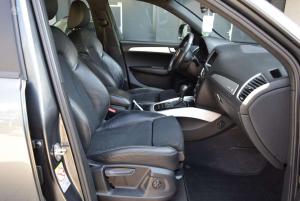 Grey Audi Q5 2009 in Vilnius, with an engine capacity of 2.97 L and mileage of 304 thousand km for 8350 €, photo 9 on AUTOMOTO.COM.LV