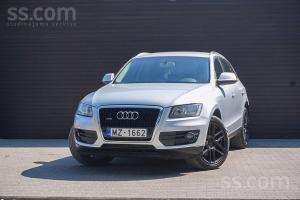 Pelēks Audi Q5 2009 Rīga, ar dzinēja tilpumu 3.00 L un nobraukumu 273 tūkst. km par 8990 €, foto  vietnē AUTOMOTO.COM.LV
