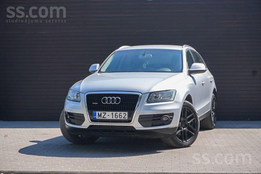 Pelēks Audi Q5 2009 Rīga, ar dzinēja tilpumu 3.00 L un nobraukumu 273 tūkst. km par 8990 €, foto 1 vietnē AUTOMOTO.COM.LV