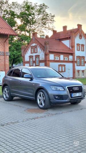Pelēks Audi Q5 2009 Šilutė, ar dzinēja tilpumu 2.97 L un nobraukumu 290 tūkst. km par 8800 €, foto  vietnē AUTOMOTO.COM.LV