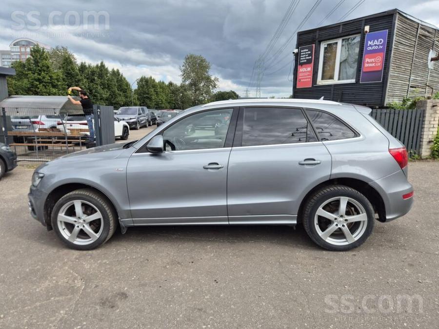 Pelēks Audi Q5 2009 Rīga, ar dzinēja tilpumu 2.00 L un nobraukumu 358 tūkst. km par 7790 €, foto 10 vietnē AUTOMOTO.COM.LV