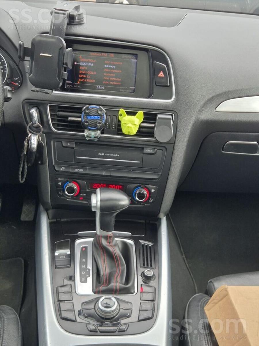 Pelēks Audi Q5 2009 Rīga, ar dzinēja tilpumu 2.00 L un nobraukumu 358 tūkst. km par 7790 €, foto 13 vietnē AUTOMOTO.COM.LV